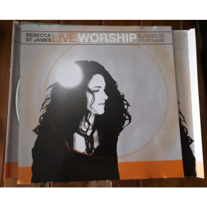 CD REBECCA ST JAMES LIVE WORSHIP BLESSED BE YOUR NAME | Shopee Brasil