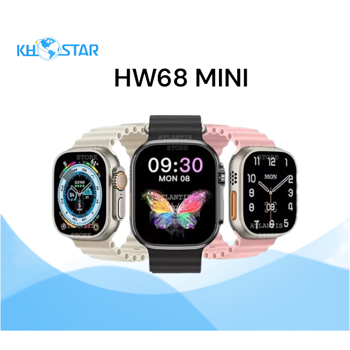 Smartwatch HW68 Mini Watch 8 Mini 41mm Feminino Masculino Série 8 2 ...
