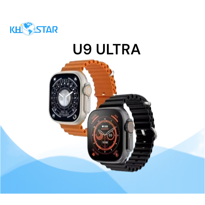 Smartwatch U9 Ultra Watch 9 Ultra Relógio Inteligente Bússola Série 9 ...