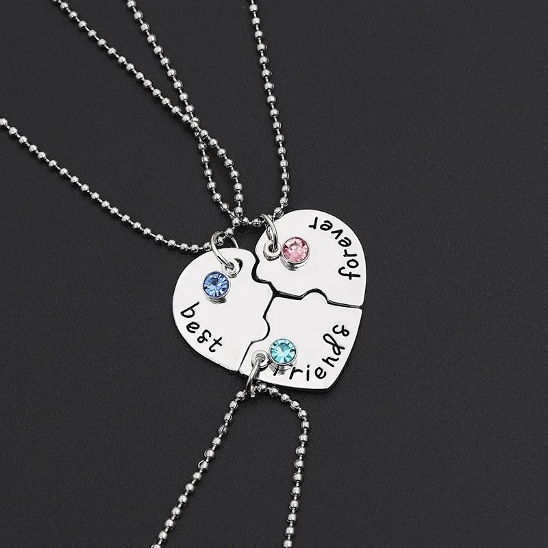 Colar 3 Amigas BFF Amigas para Sempre Coraçã | Shopee Brasil