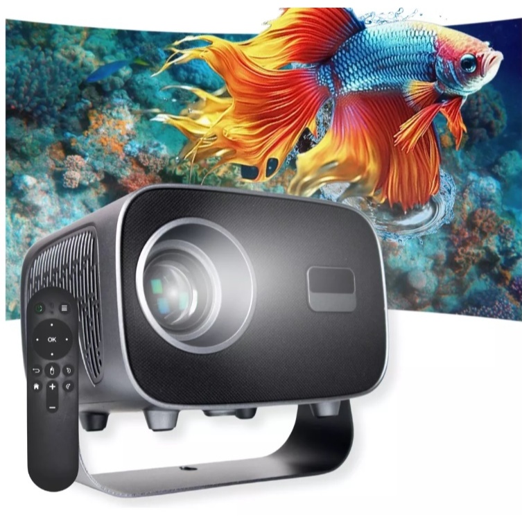 Projetor T15 PRO - Portátil Com Android/iOS 1080p 4k Wi-Fi + Controle ...