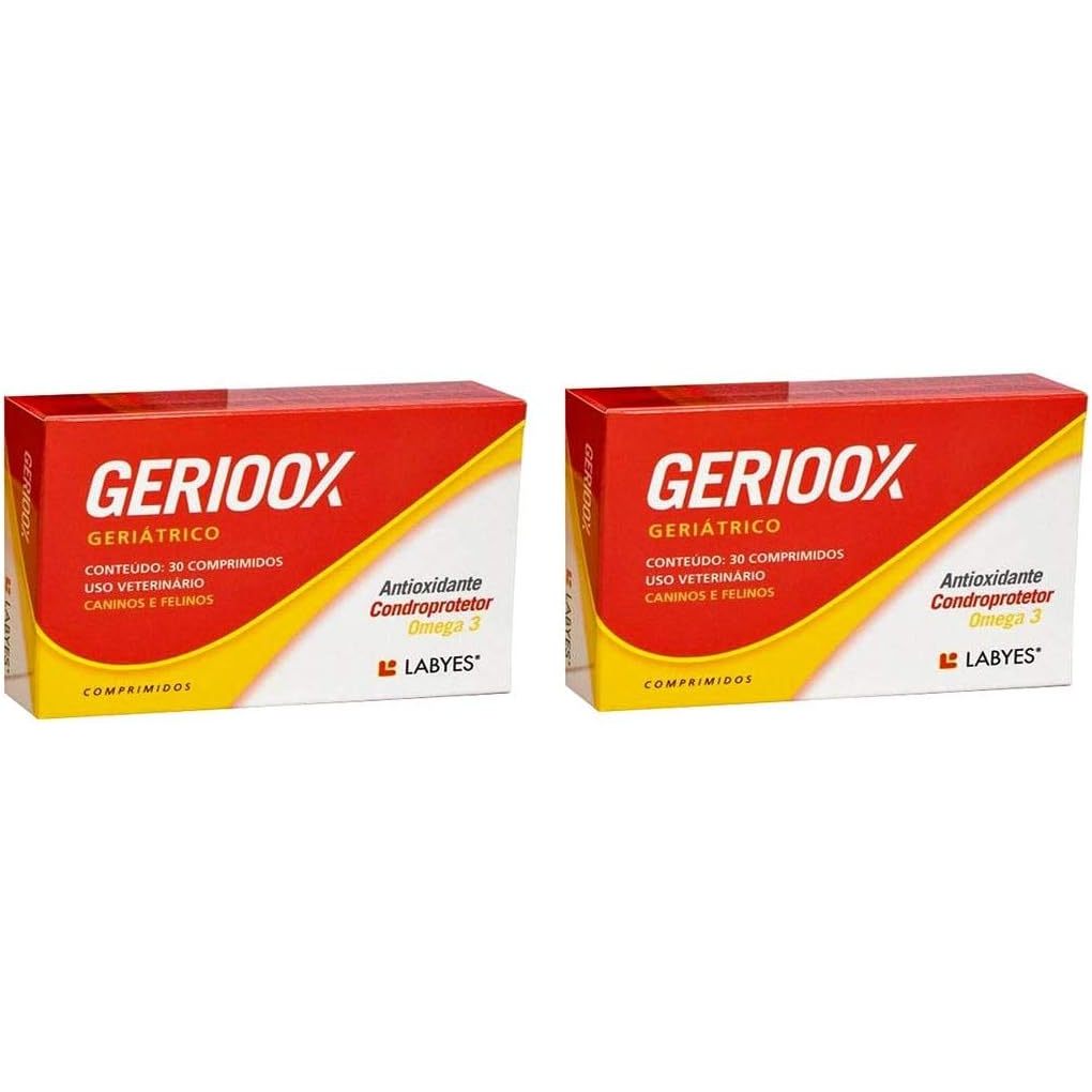 Gerioox 30 Comprimidos Kit Com 2 Caixas | Shopee Brasil