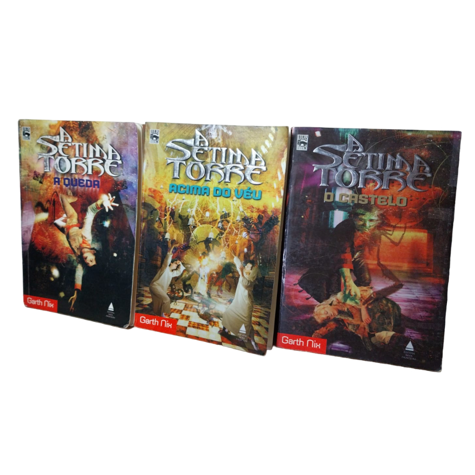 Box 3 Livros: A Sétima Torre- Garth Nix | Shopee Brasil