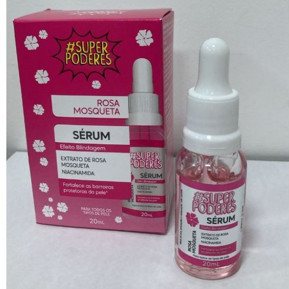 Serum Facial Rosa Mosqueta Super Poderes | Shopee Brasil