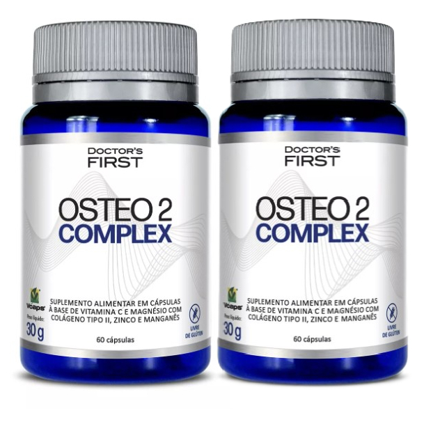Kit 2 - Osteo 2 Complex Doctor's FIRST | Shopee Brasil