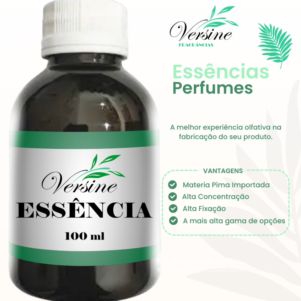 Essência Perfume Importado Premium Concentrada Fixação | Shopee Brasil