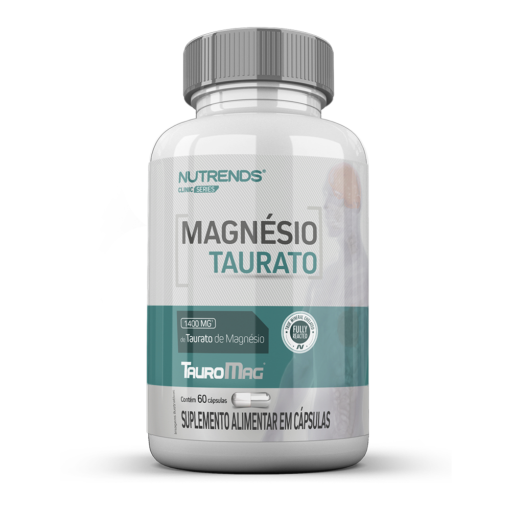Magnésio Taurato (Selo TauroMag®) Cérebro, Foco, Concentração - Fórmula ...
