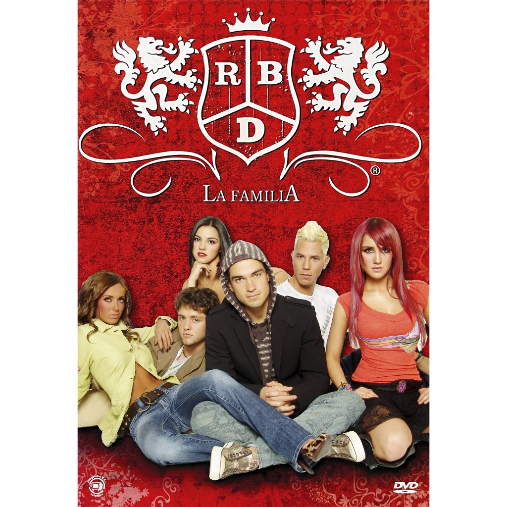 DVD Triplo RBD La Familia Série Completa | Shopee Brasil