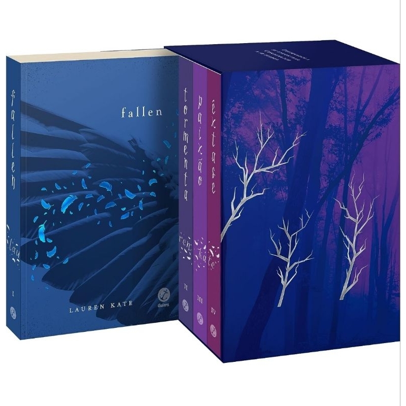 Box Fallen com 4 livros | Shopee Brasil