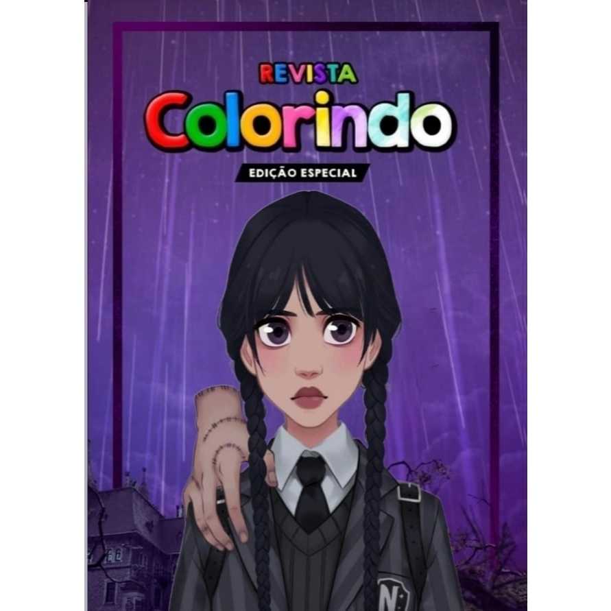 1 Kit Simples Wandinha Lembrancinha de Aniversário para Festa ...
