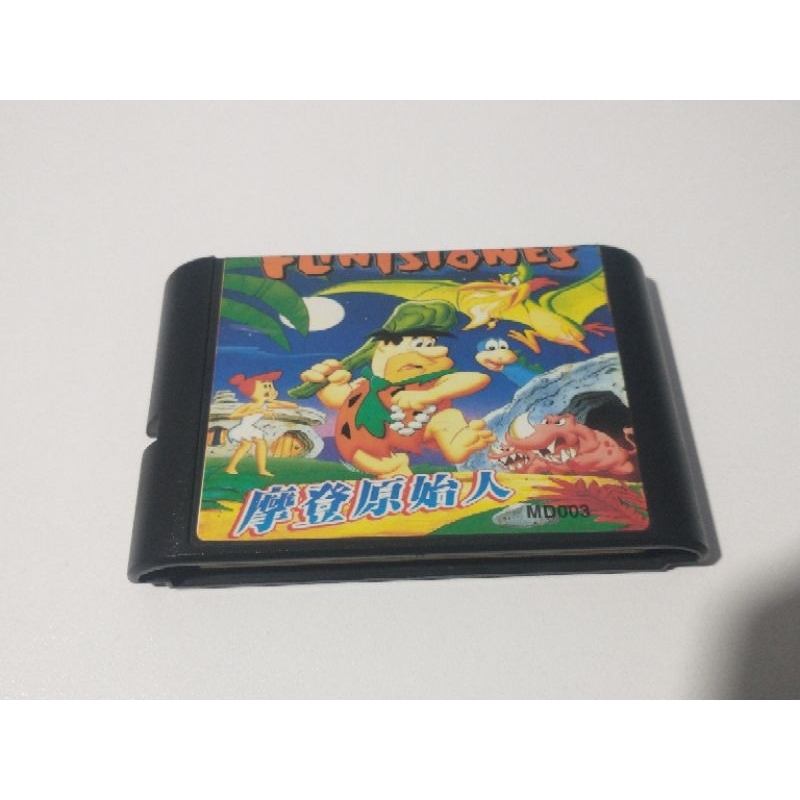 Cartucho paralelo Mega Drive - Flintstones | Shopee Brasil