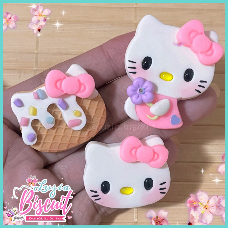 Kit Aplique Biscuit Hello | Shopee Brasil