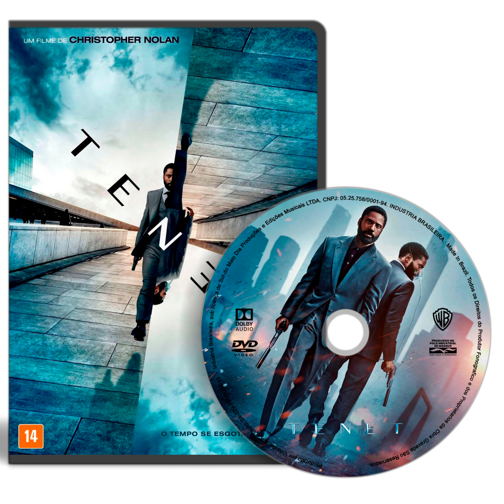 DVD - Tenet (Dual Áudio) | Shopee Brasil