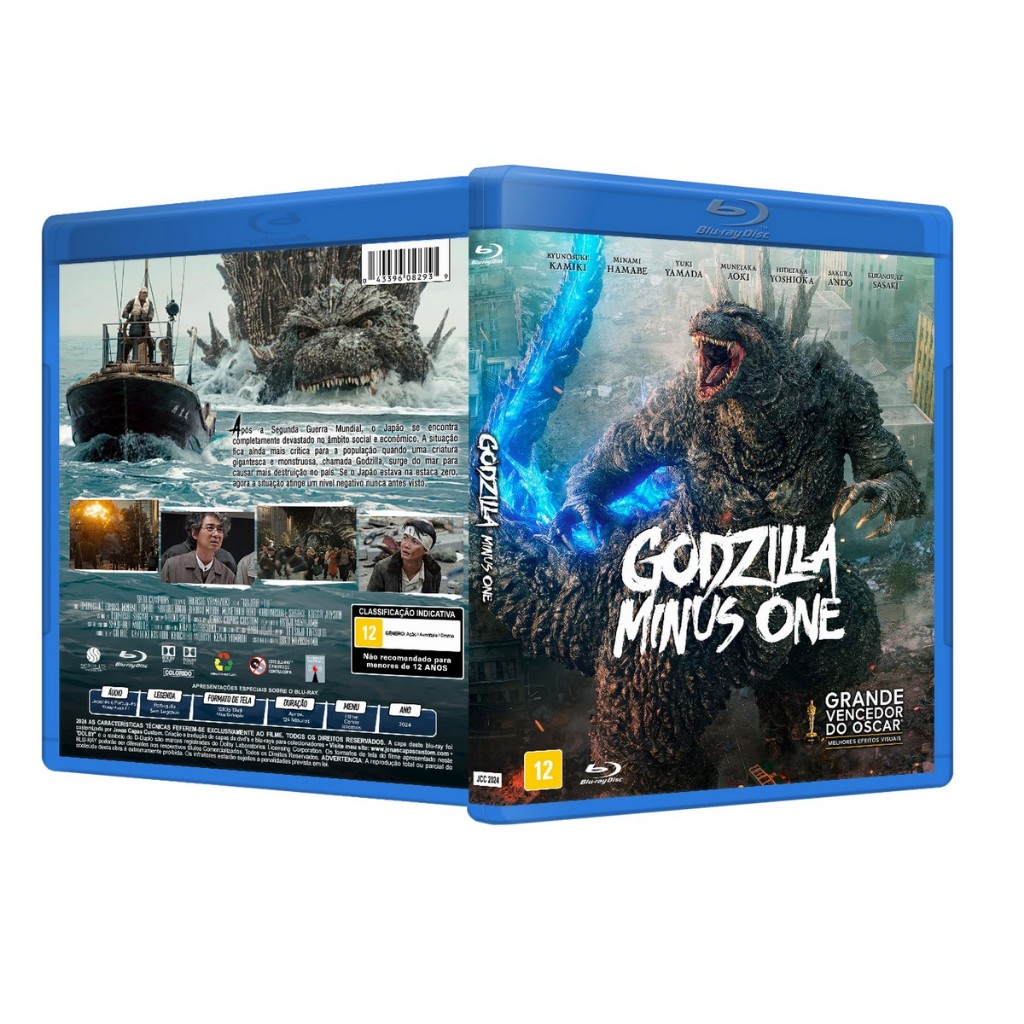 Blu-ray: Godzilla - Minus One DUB/LEG [PERSONALIZADO] | Shopee Brasil