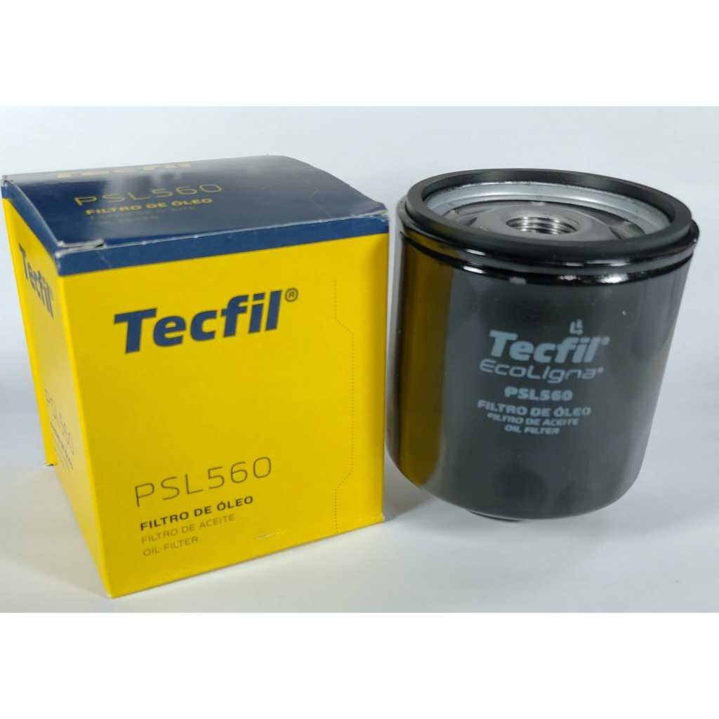 PSL560 Filtro de Óleo TECFIL PSL 560 VOLKSWAGEN Gol/ Fox/ Voyage ...