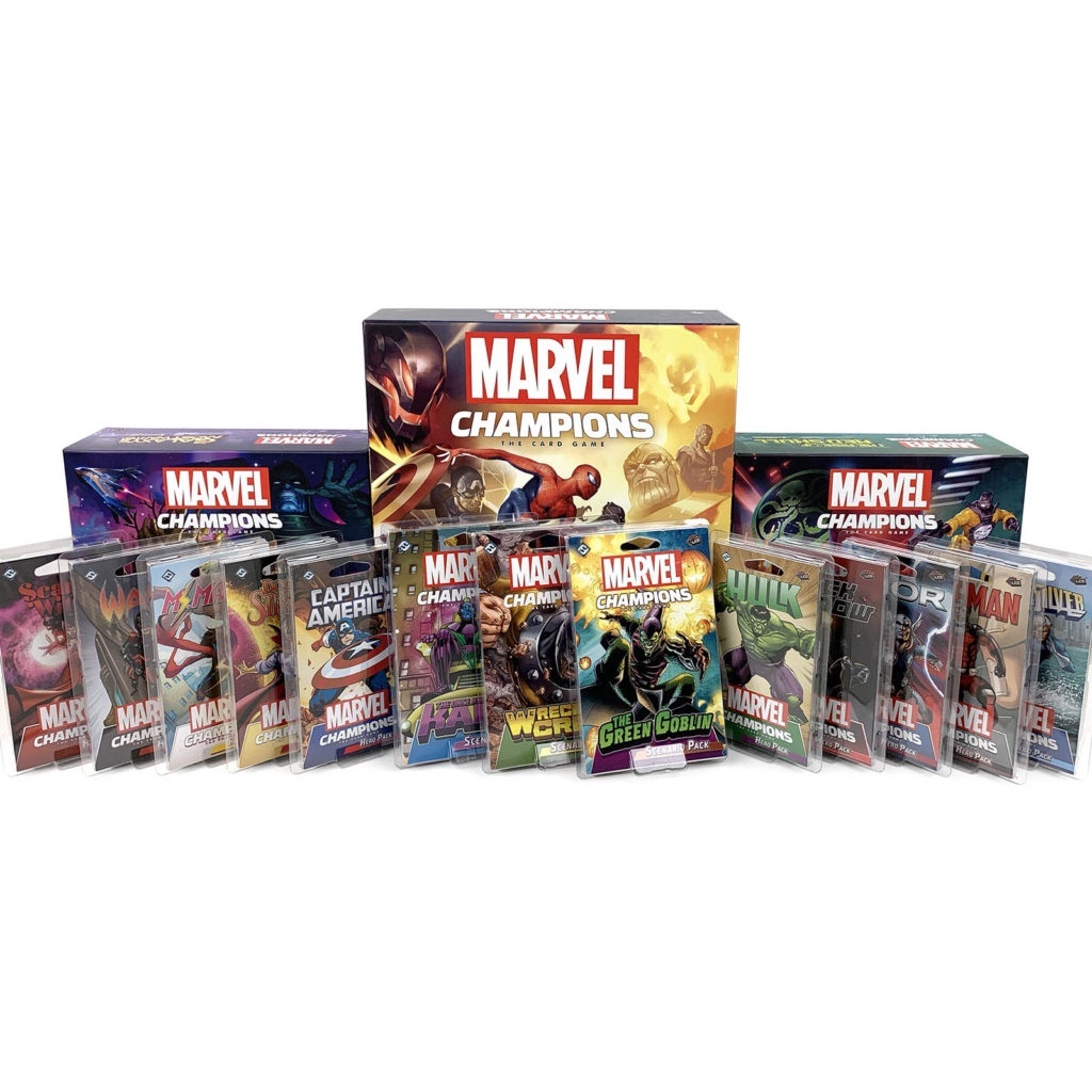 Marvel Champions: The Card Game (2019) + Expansões BoardGame | Shopee ...