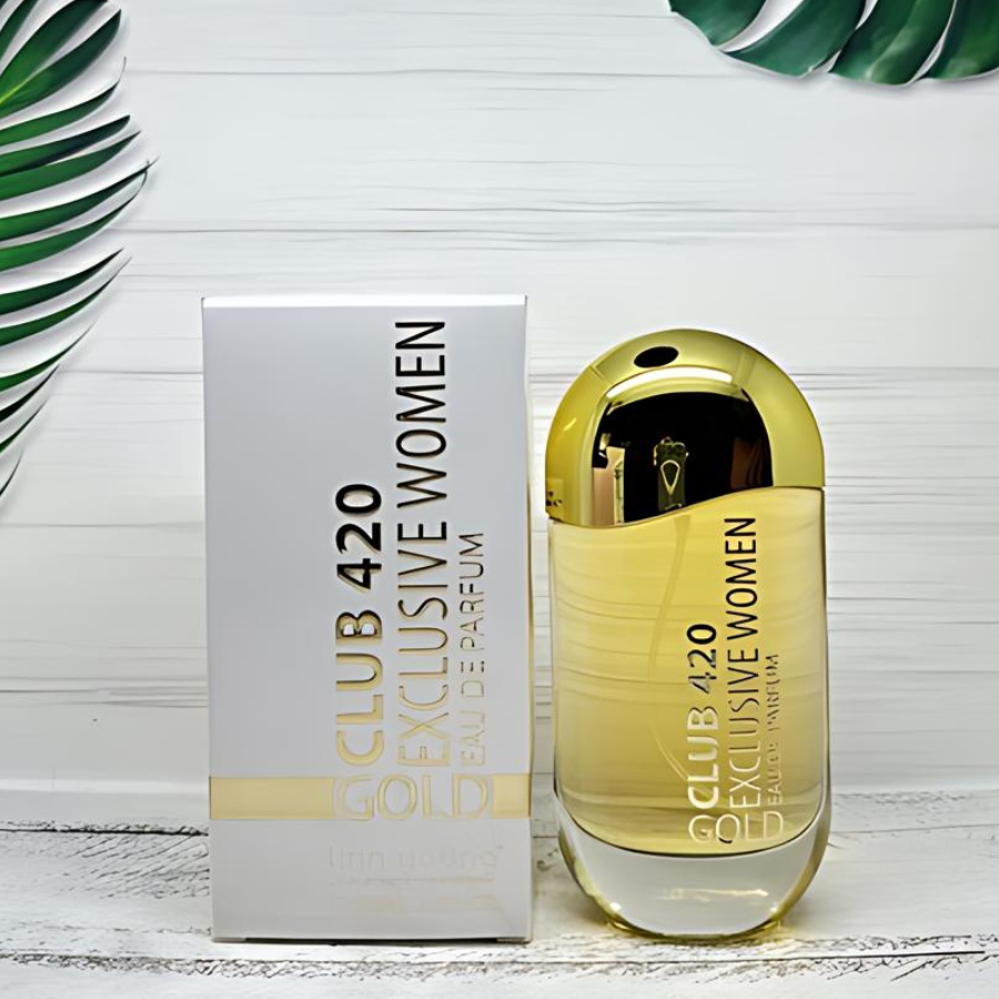PERFUME FEMININO - CLUB 420 - GOLD - EXCLUSIVE WOMEN - EDP - Linn Young ...