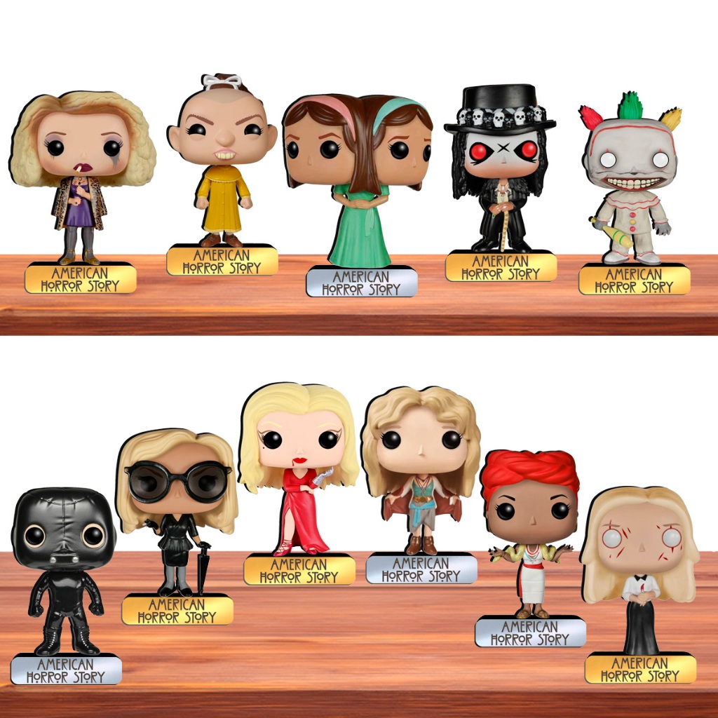 Totem American Horror Story 12 cm Enfeite Decoração Geek Colecionável ...