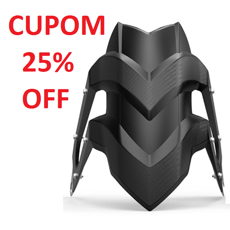 Paralama Traseiro Anti Spray Universal NC750X CB500X CB300F TWISTER CB250 XRE300 Sahara | Shopee ...