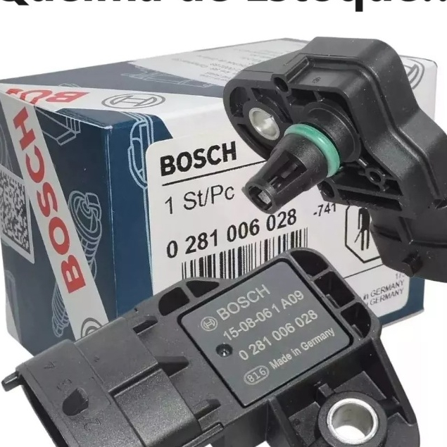 Sensor Map Pressão Bosch 0281006028 | Shopee Brasil