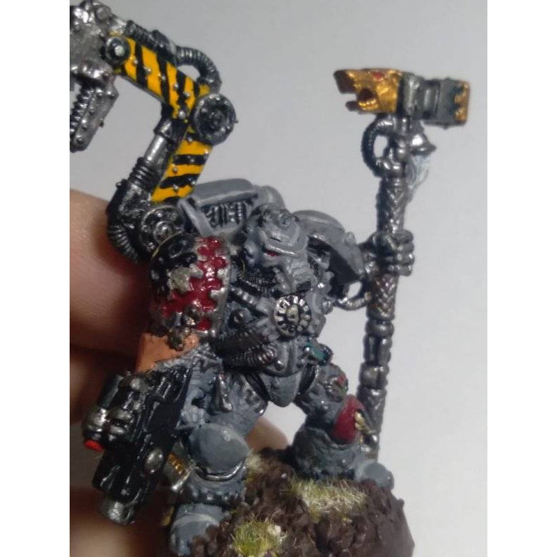 Warhammer 40k Space Marine Iron Priest Metal Original Techmarine ...