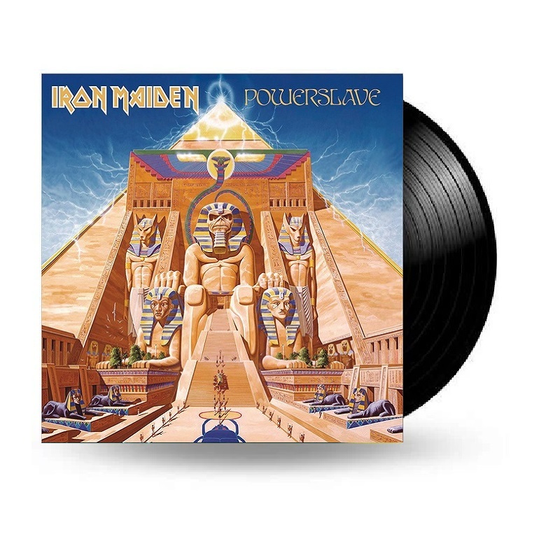 Lp Disco de Vinil Iron Maiden – Powerslave | Shopee Brasil
