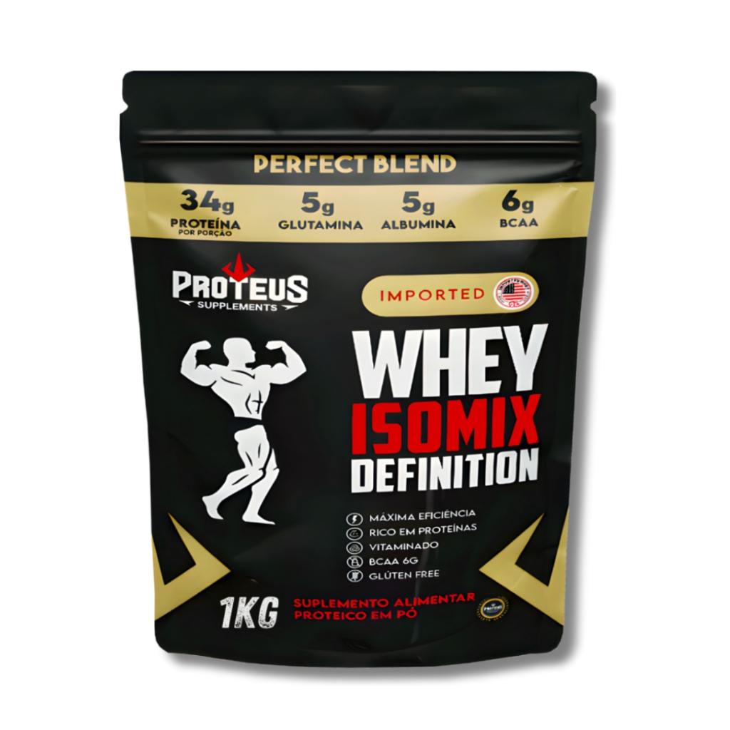 Isolate Protein Mix proteínas em sachê de 1.0kg - Whey Mix Proteus ...