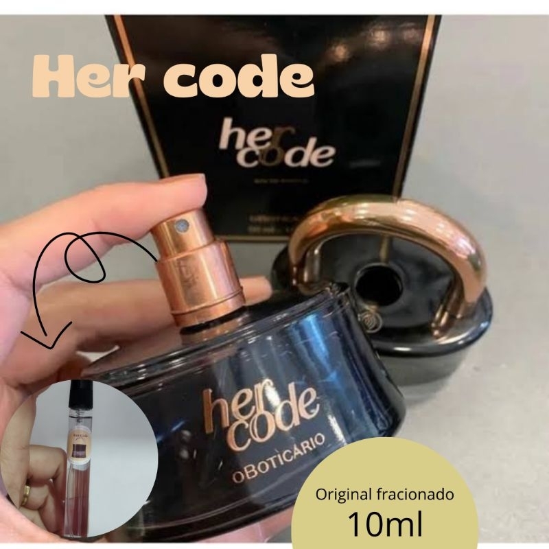 Her Code Eau De Parfum 10ml | Shopee Brasil