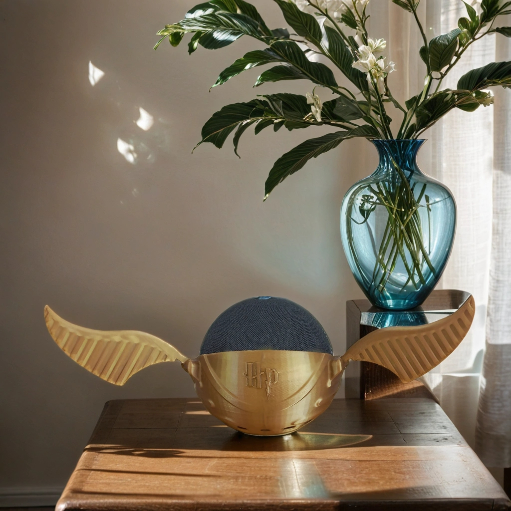 ECHO DOT 4 ALEXA (HARRY POTTER - POMO DE OURO) | Shopee Brasil