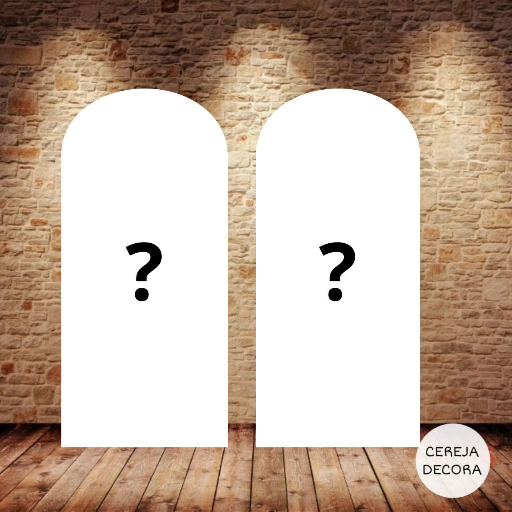 CAPA PARA PAINEL ROMANO - MEIA LUA - RETANGULAR PARA CORES A ESCOLHER ...