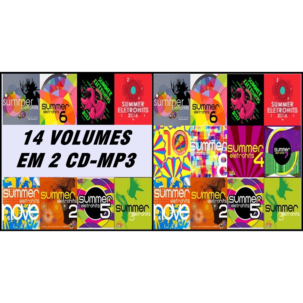 Summer Eletrohits (COLLECTION 14 VOL) | Shopee Brasil