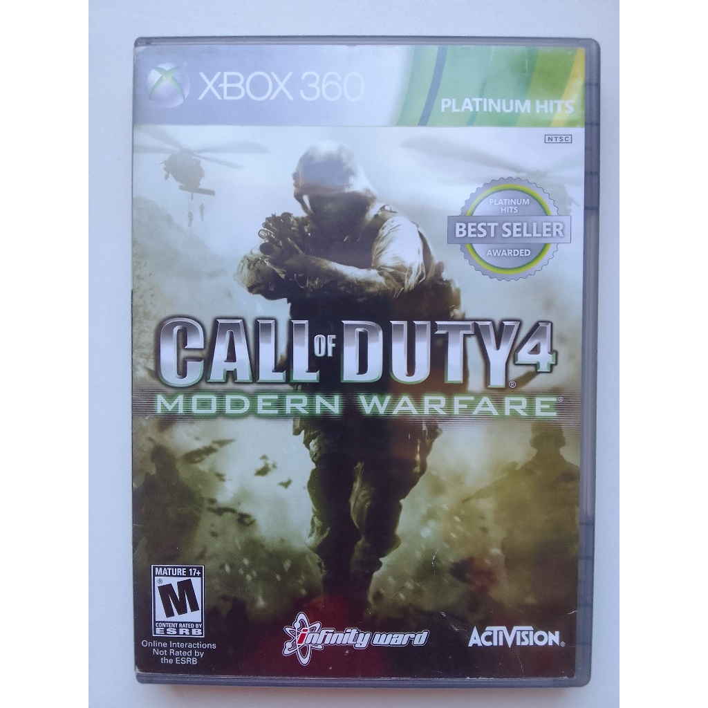 Jogo Xbox 360 Call Of Duty MW4 Mídia Física Original - Usado | Shopee ...