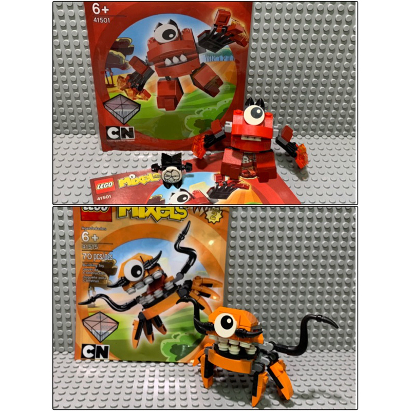 Lego Mixels serie 1 Vulk E serie 2 Kraw semi-novo (raridade) | Shopee ...