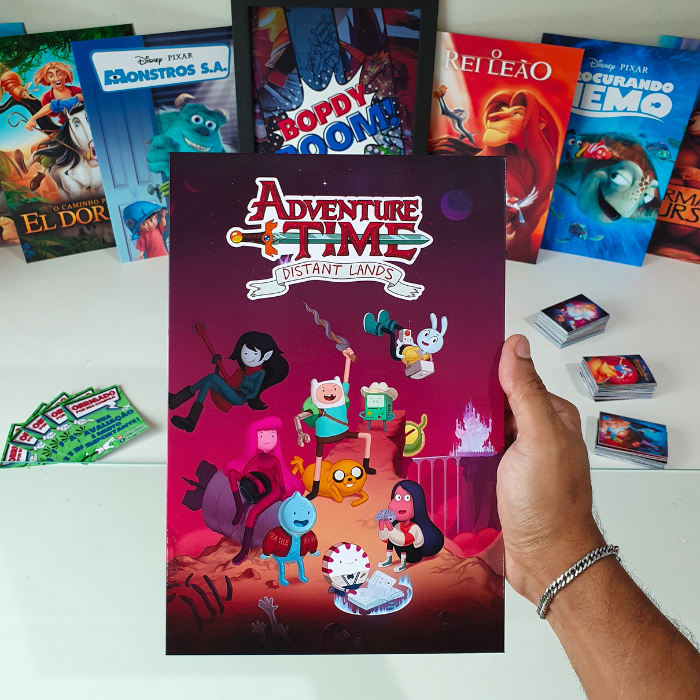 Hora de Aventura Placa decorativa mdf quadro decoração presente / Série ...