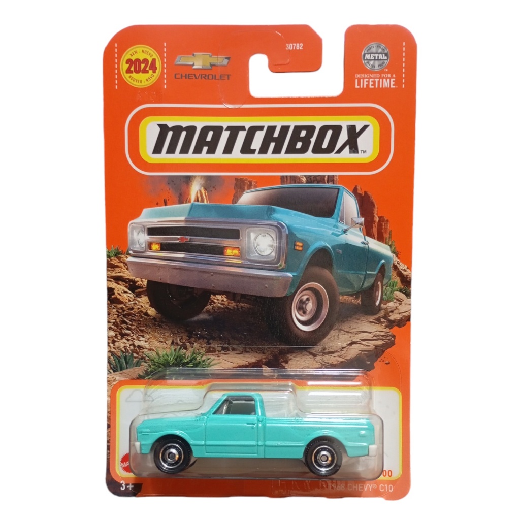 MATCHBOX 1968 CHEVY C10 PICKUP | Shopee Brasil