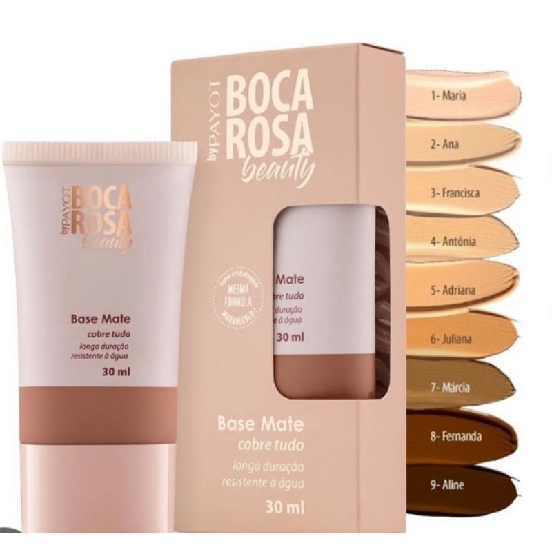 Base matte Boca rosa beauty by Payot,Base matte boca rosa Fernanda ...