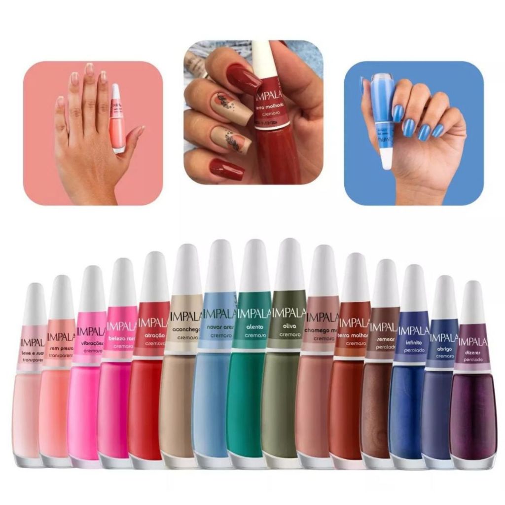 IMPALA - KIT 15 ESMALTES LANÇAMENTO INVERNO | Shopee Brasil