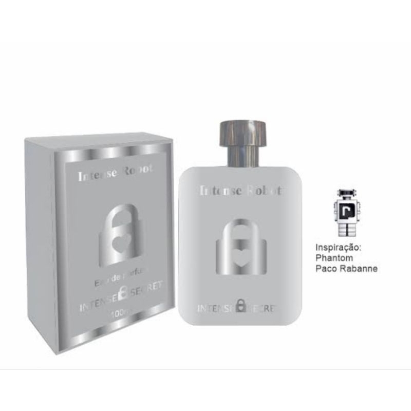 Perfume Masculino Inspiração Phatom Paco Rabanne Intense Secret ...