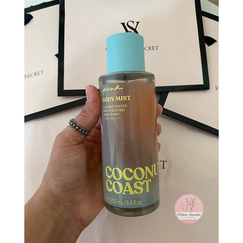 Body Splash Coconut Coast Pink Victoria’s Secret | Shopee Brasil