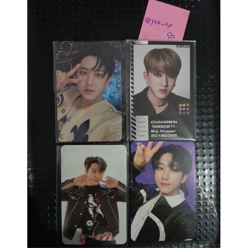 Photocard CHANGBIN Stray Kids Oficial | Shopee Brasil