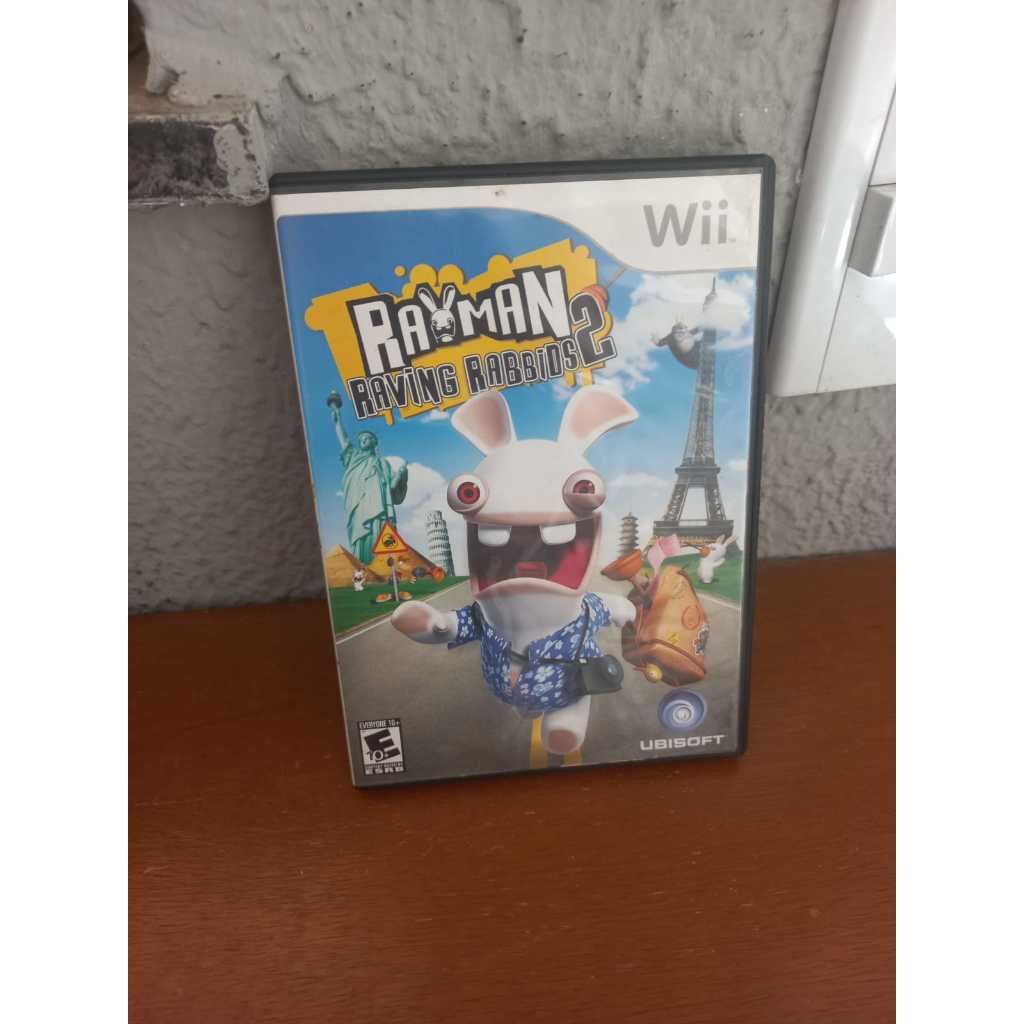 Jogo Rayman Raving Rabbits para Nintendo WII | Shopee Brasil