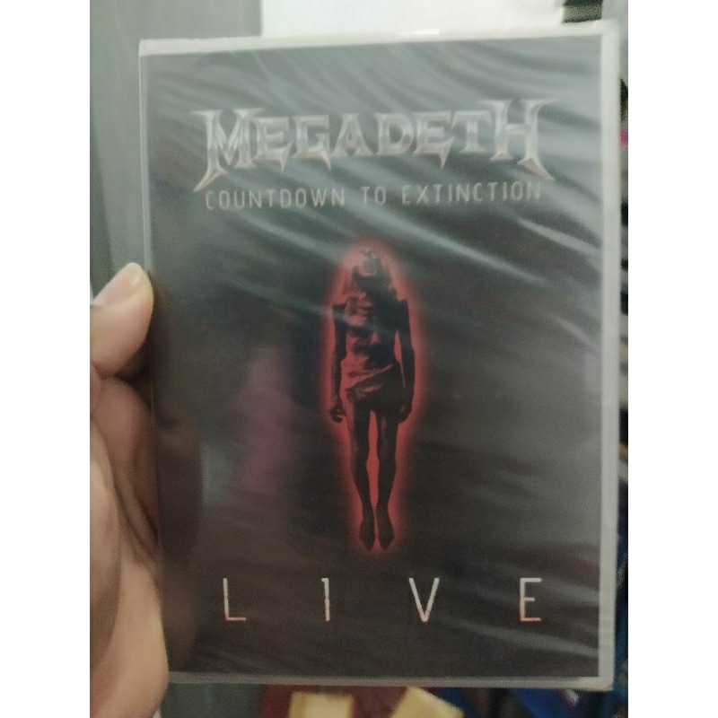 DVD Megadeth - Countdown To Extinction Live (Lacrado) | Shopee Brasil
