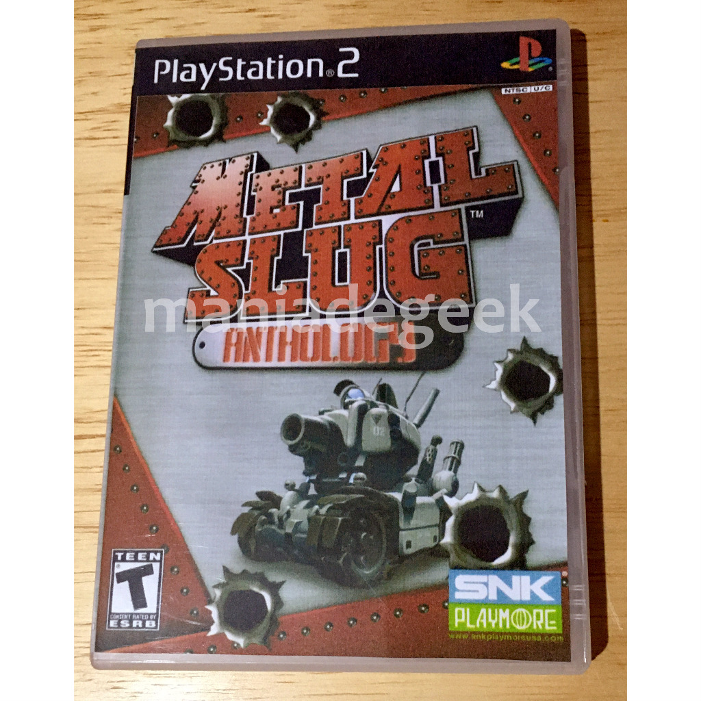 Jogo Metal Slug Anthology para play 2 ps2 | Shopee Brasil