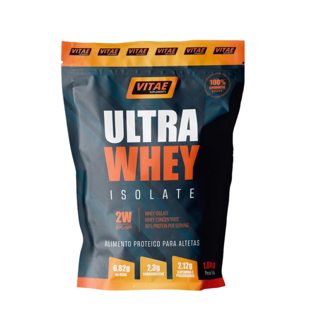 Ultra Whey Protein Isolate Vitae 1.8kg Refil | Shopee Brasil