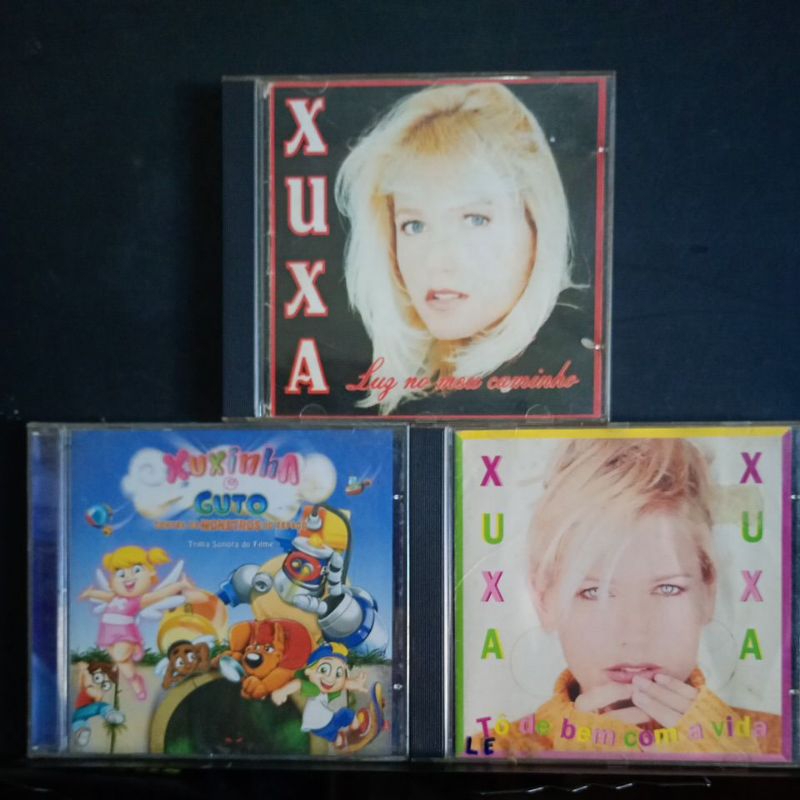 CD'S XUXA (3 CDS) | Shopee Brasil