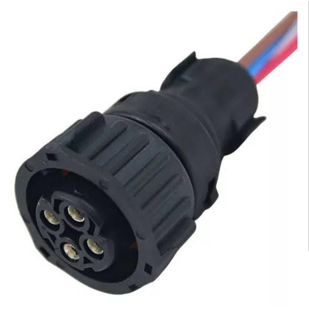 Chicote 4 Vias Conector Baioneta Buzina Lanterna RAINHA DAS SETE ETE ...