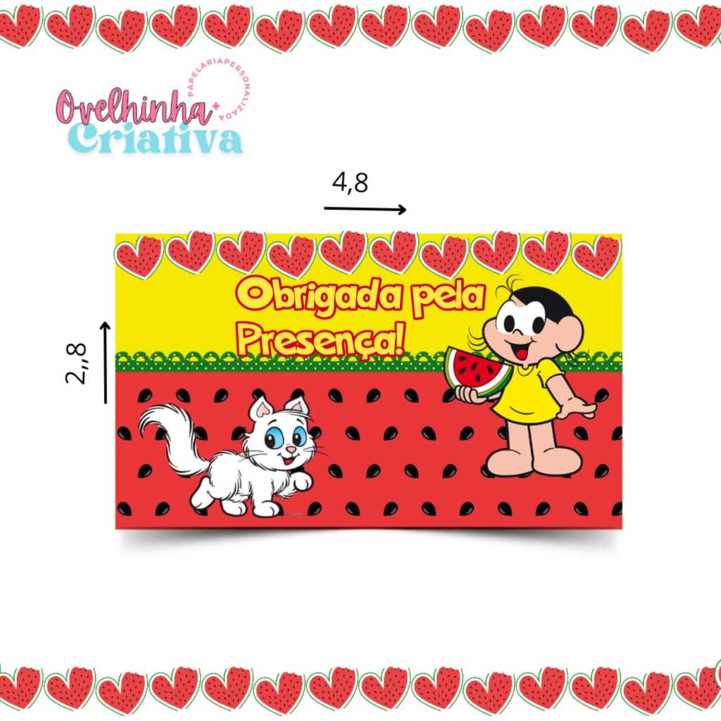 Tag Agradecimento Magali - Lembrancinha Personalizada | Shopee Brasil