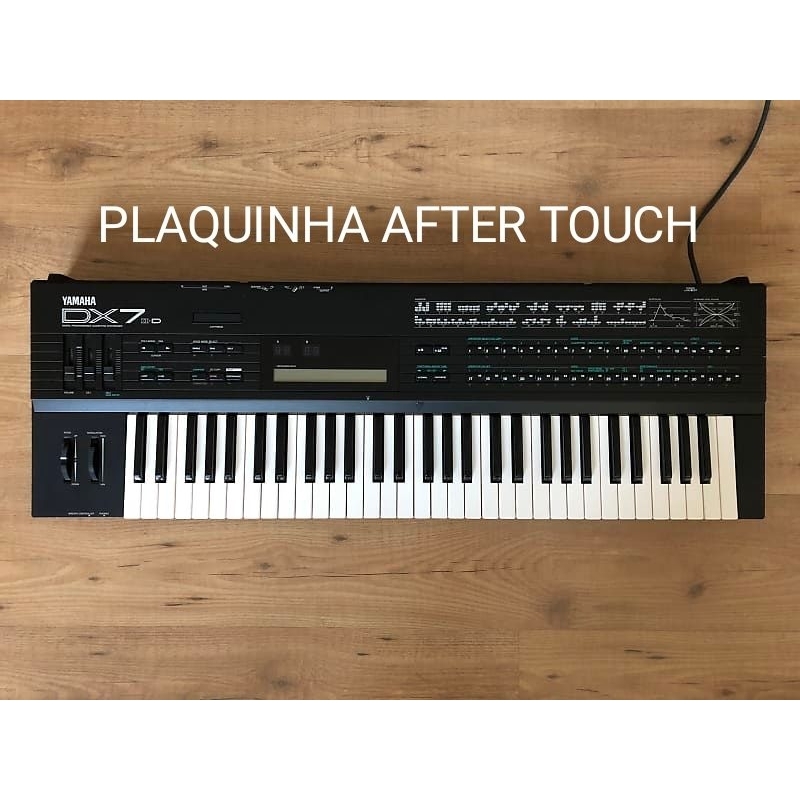 Teclado Yamaha DX7 - Plaquinha After Touch | Shopee Brasil