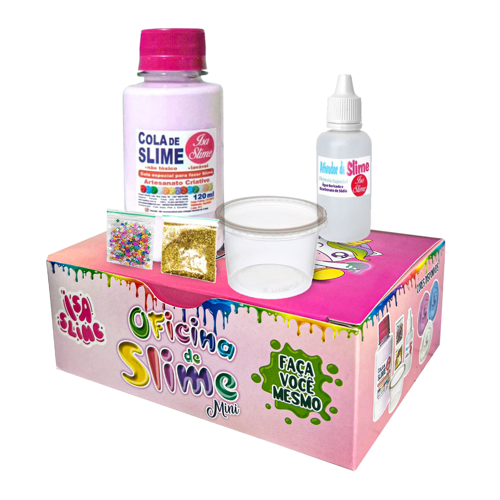 Mini Kit De Slime Isa Slime Muito Barato Lembrancinha | Shopee Brasil