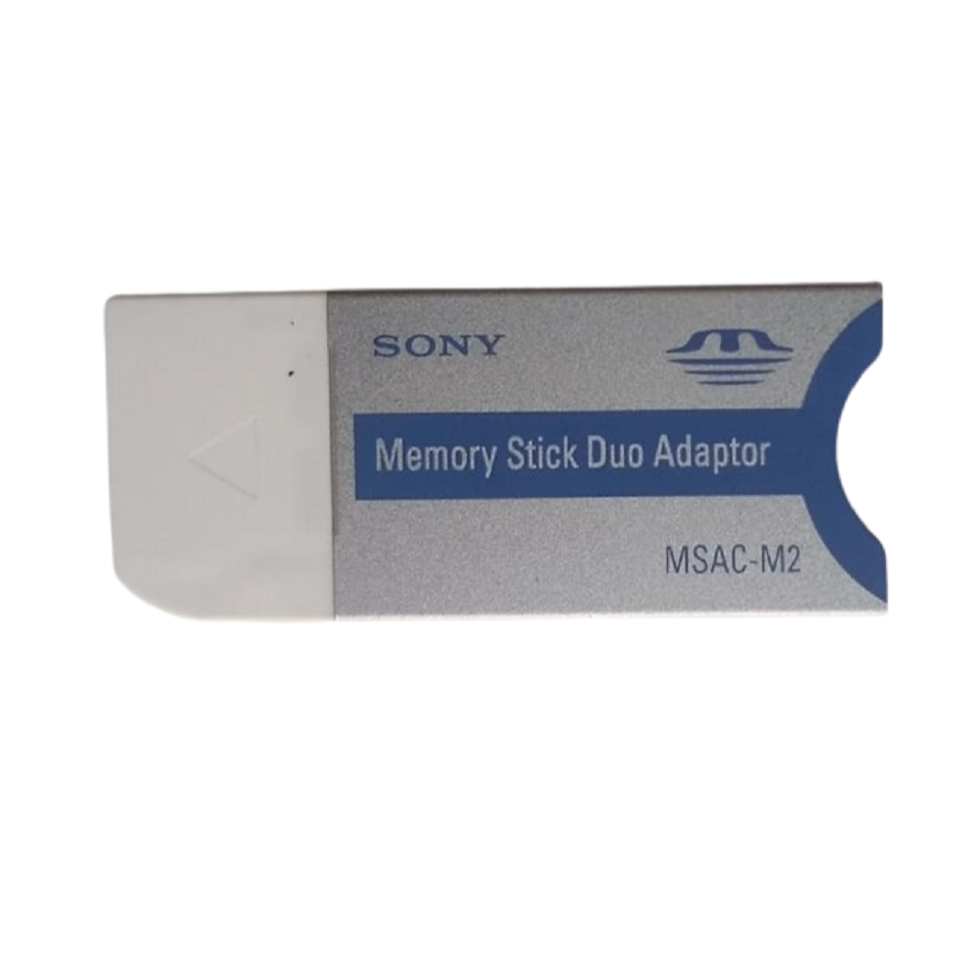 Adaptador Cartão Memória Sony Memory Stick Duo Adaptor MSAC-M2 | Shopee ...